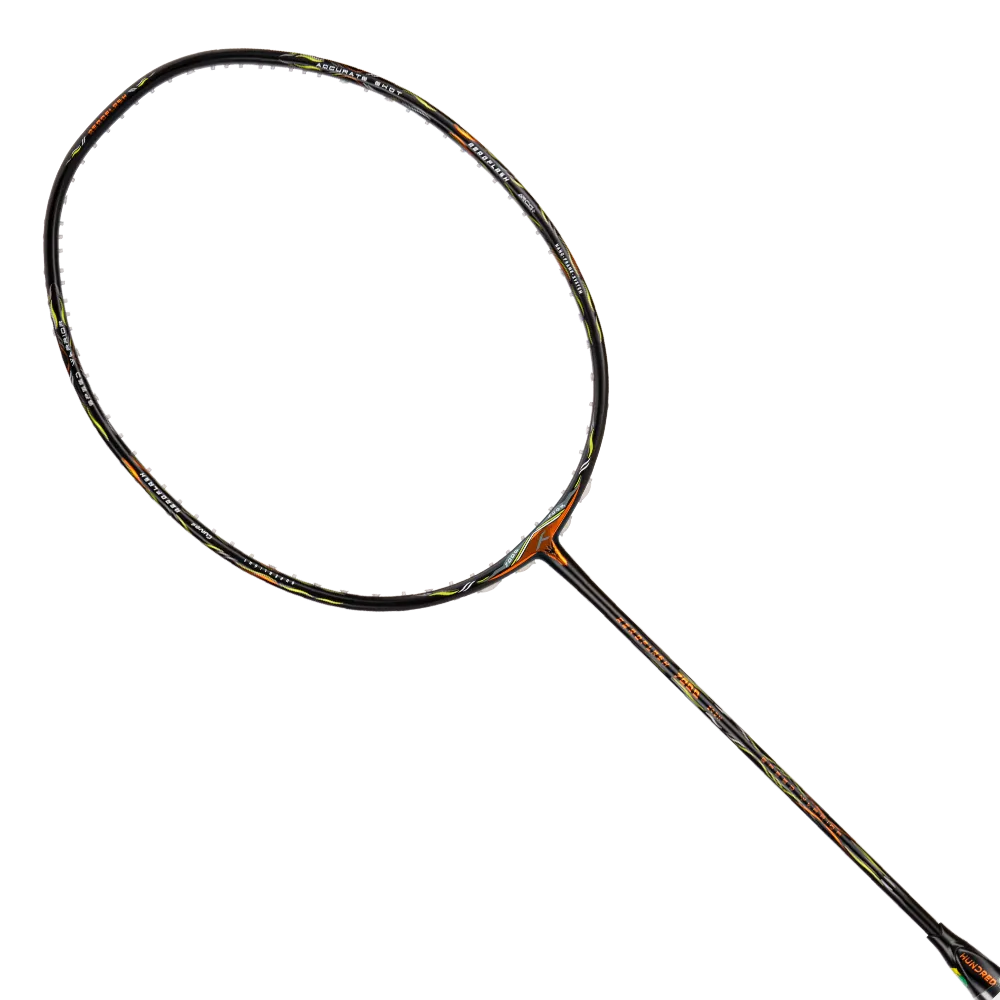 HNDRD Aeroflash 7000 Zoom Badminton Racquet (BLACK/COPPER)- Sanneu Sports