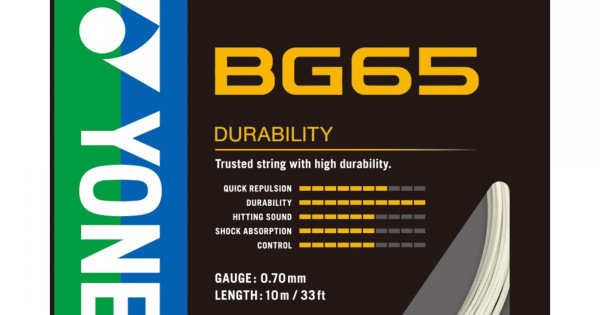 Yonex BG65 Badminton String - Sanneu Sports