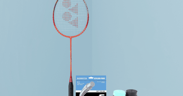 Yonex Nanoflare 001Ability Badminton Racquet, Yonex BG6 Stringing ...